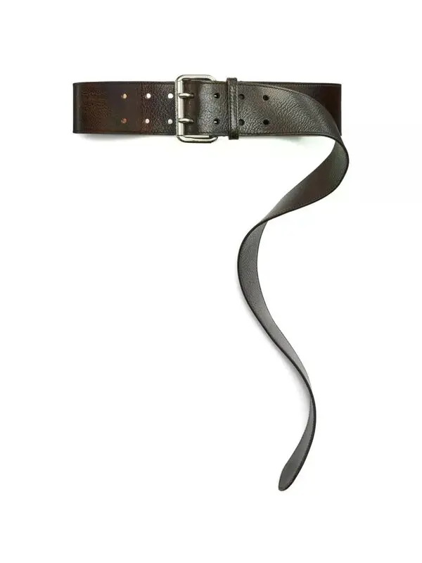 Ralph Lauren Double-prong Leather Belt