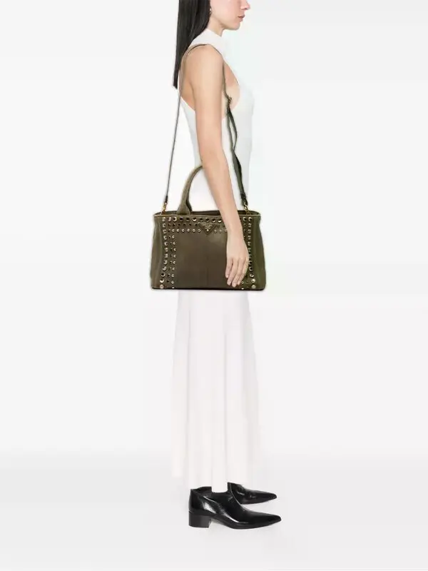 Prada Canapa Bijoux Satchel