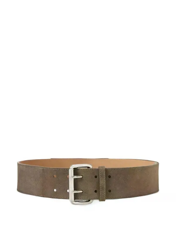 Ralph Lauren Double-prong Suede Belt