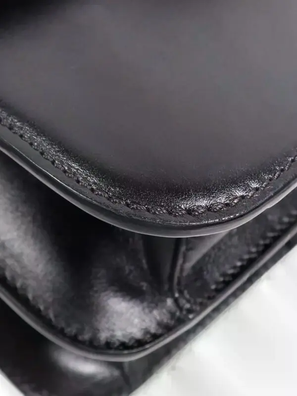 Valentino Garavani V-logo Leather Shoulder Bag