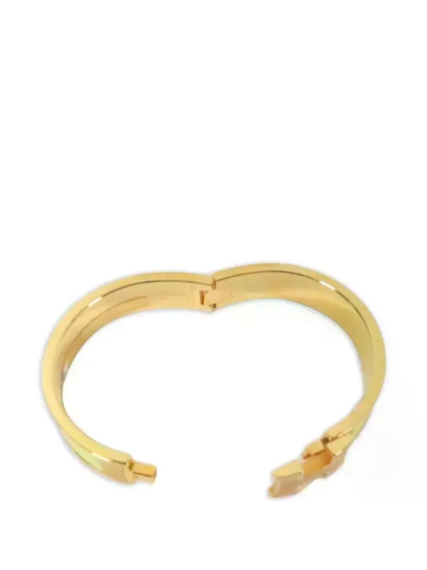 Hermès Clic H Enamel Bracelet - Gold