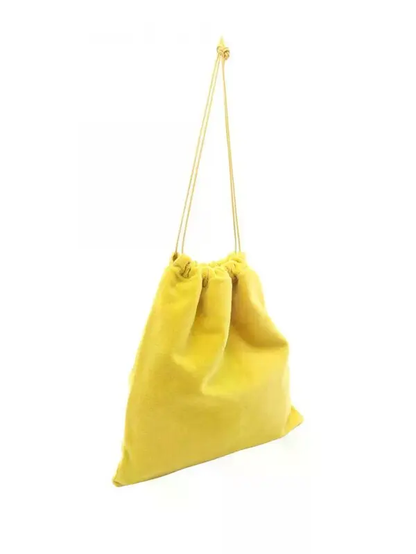 Loewe Terry Cloth Drawstring Pouch Clutch Bag