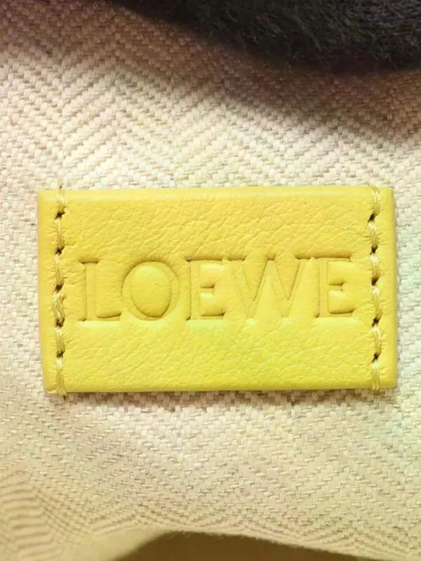 Loewe Terry Cloth Drawstring Pouch Clutch Bag