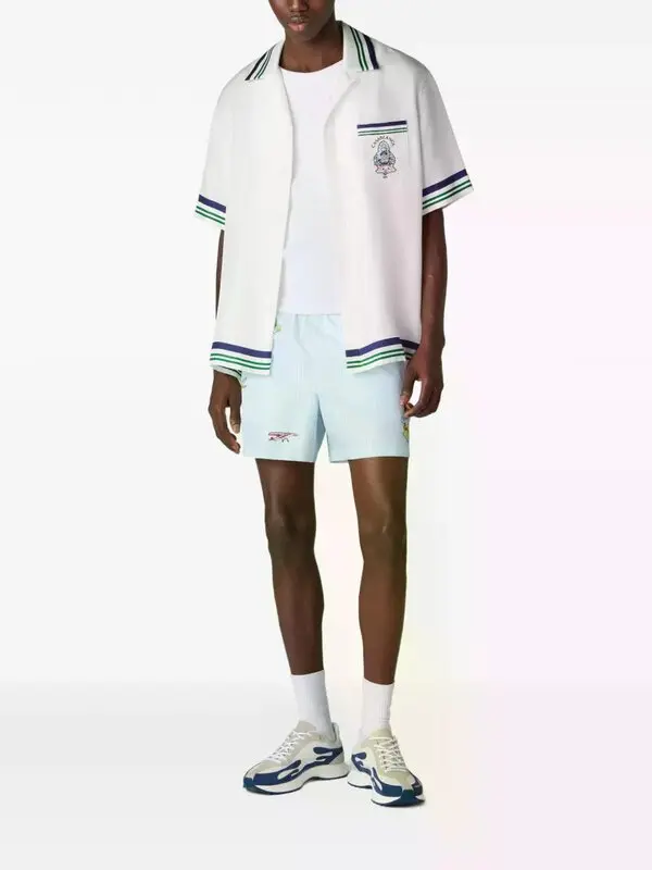 Casablanca Phantasmagoria Striped Swim Shorts