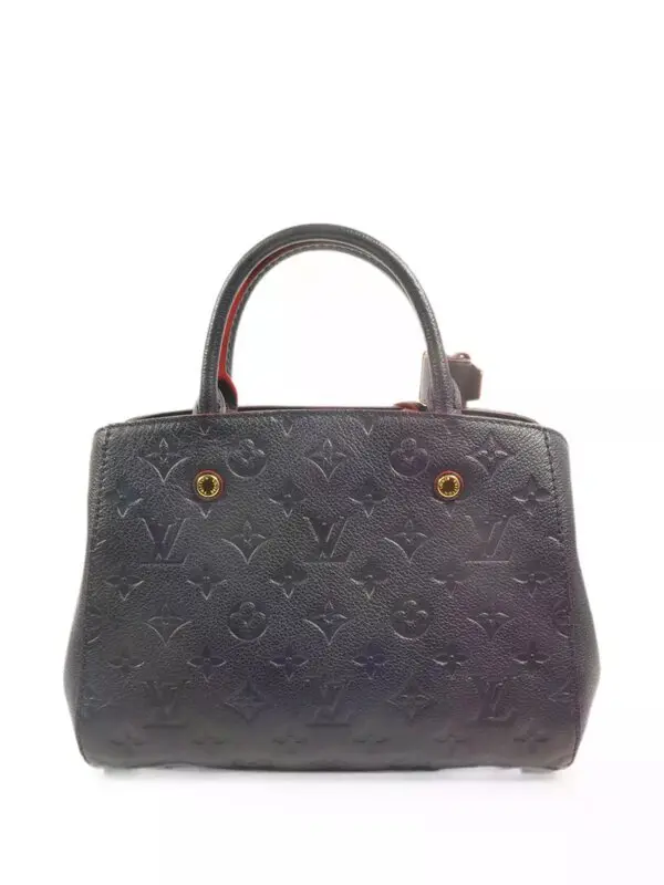 LOUIS VUITTON Montaigne Bb Monogram Empreinte Tote Bag