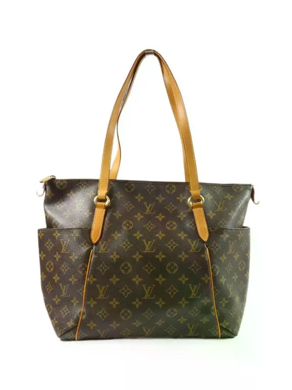 LOUIS VUITTON Monogram Canvas Tote Bag - Brown