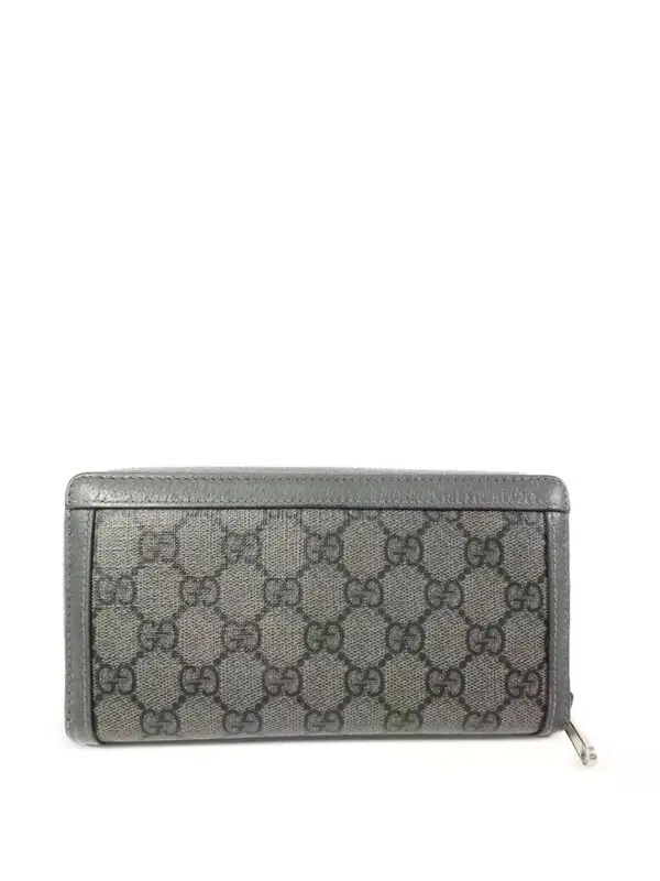 Gucci Ophidia Gg Supreme Wallet - Grey