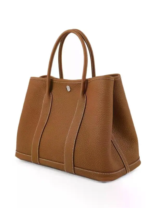 Hermès Tpm Garden Party Tote Bag - Brown