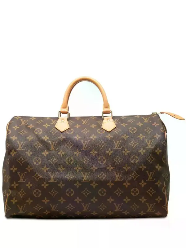 LOUIS VUITTON Monogram Speedy 40 Boston Bag