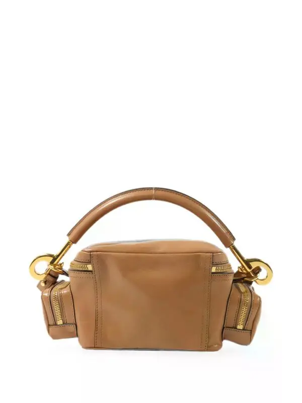 Chloé Leather Tote Bag With Buckle Detail