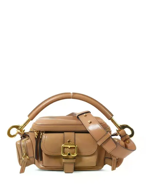 Chloé Leather Tote Bag With Buckle Detail