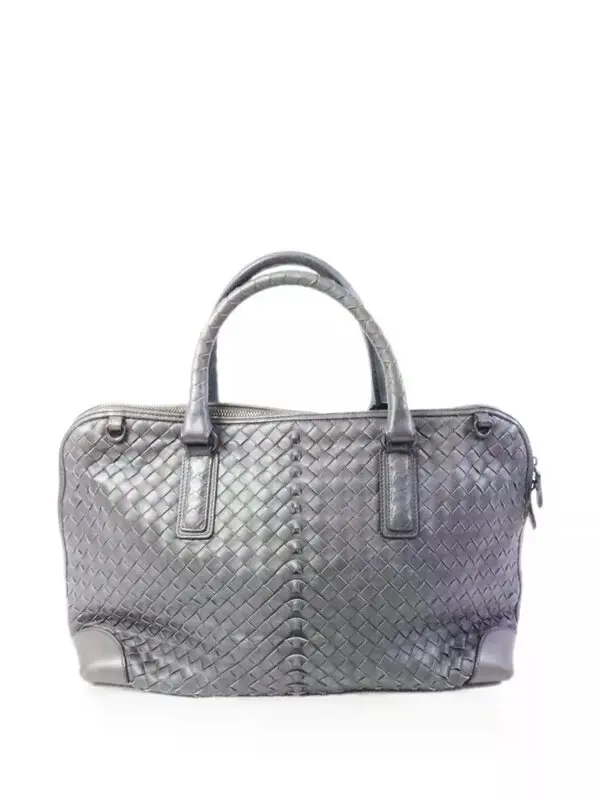 Bottega Veneta Lambskin Intrecciato Tote Bag