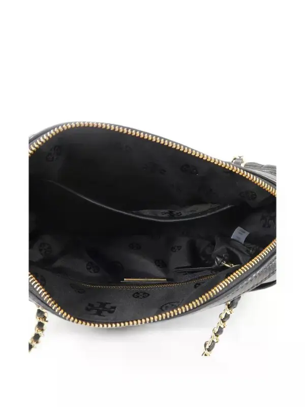 Tory Burch Quilted Logo-patch Shoulder Bag
