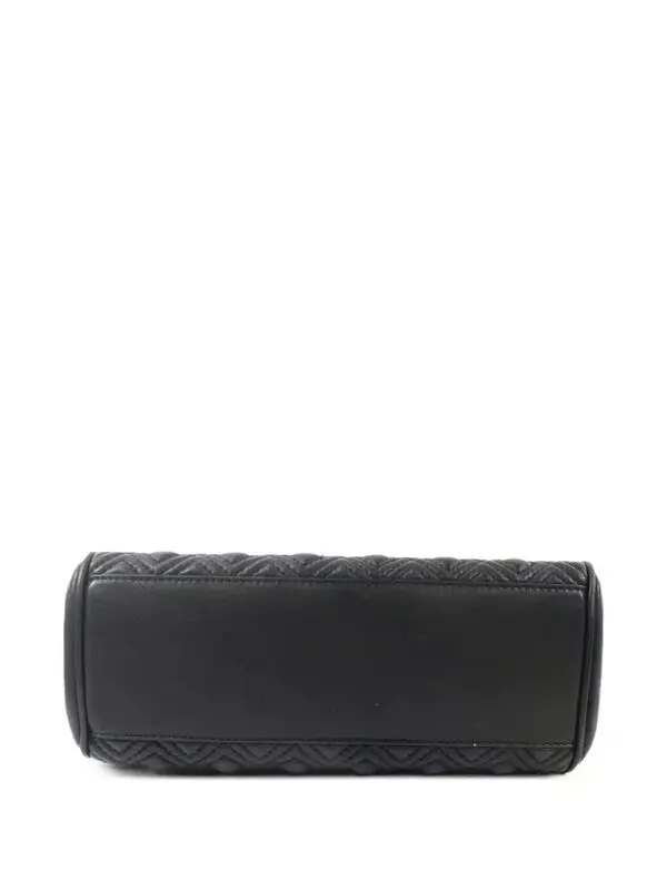 Tory Burch Quilted Logo-patch Shoulder Bag