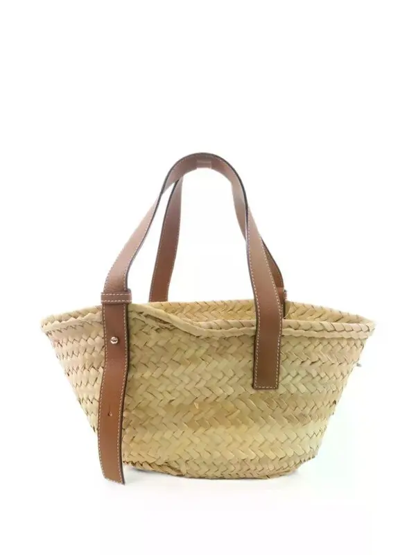 Loewe Anagram Patch Basket Bag