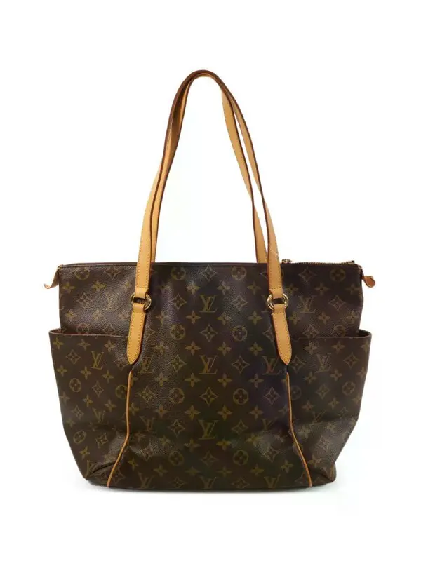 LOUIS VUITTON Monogram Canvas Mm Totally Tote Bag - Brown