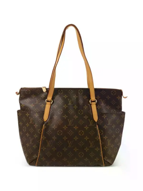 LOUIS VUITTON Monogram Canvas Mm Totally Tote Bag - Brown