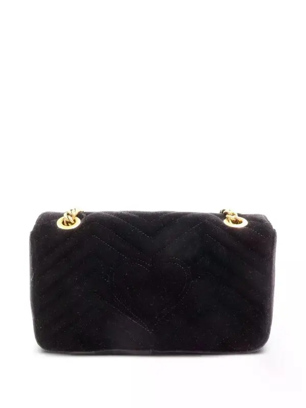 Gucci Gg Marmont Shoulder Bag - Black