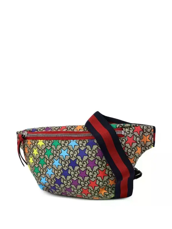 Gucci Gg Supreme Star Print Belt Bag