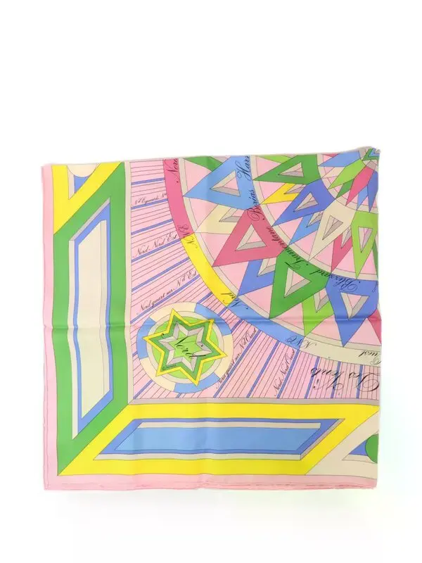 Hermès Geometric-print Scarf