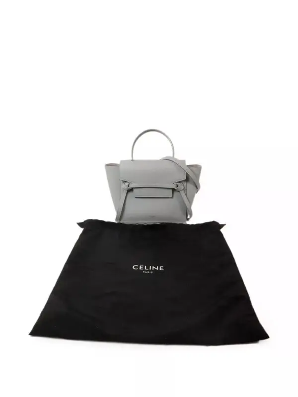 Celine Nano Belt Leather Tote Bag