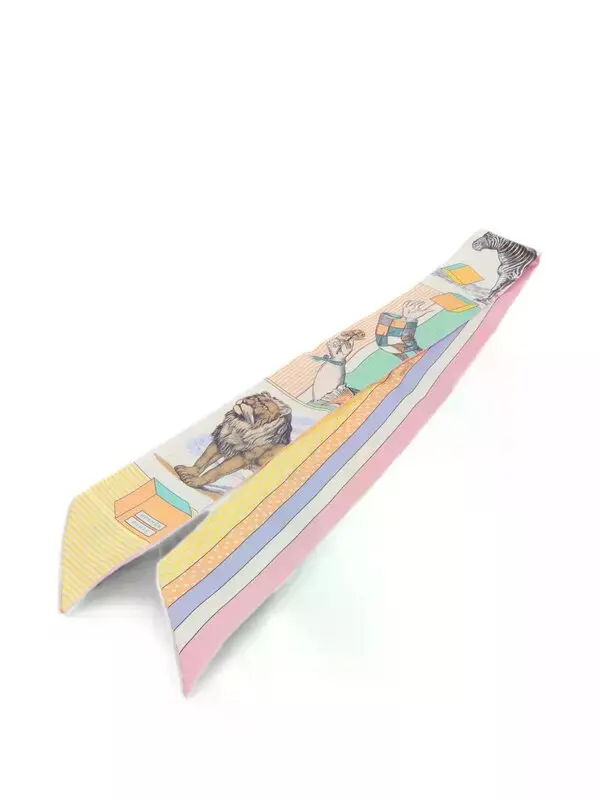Hermès Twilly Silk Scarf
