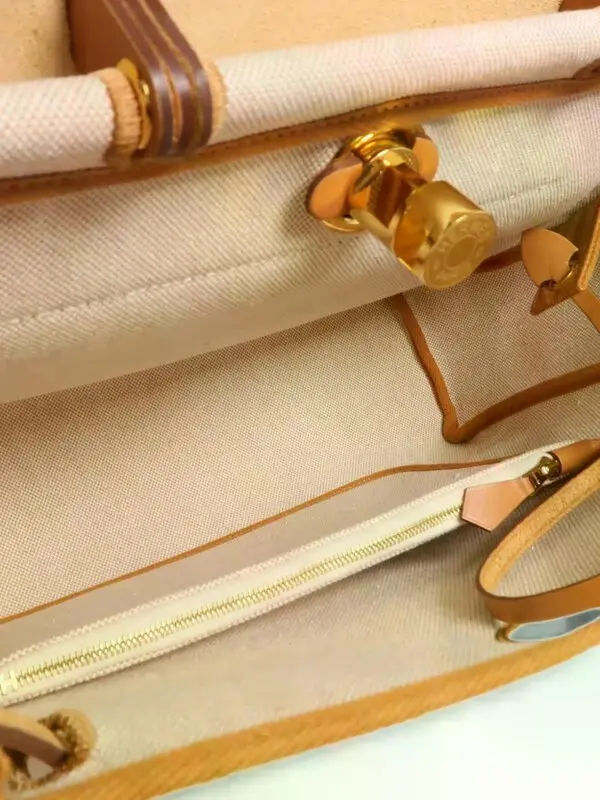 Hermès Herbag Pm Canvas Tote Bag