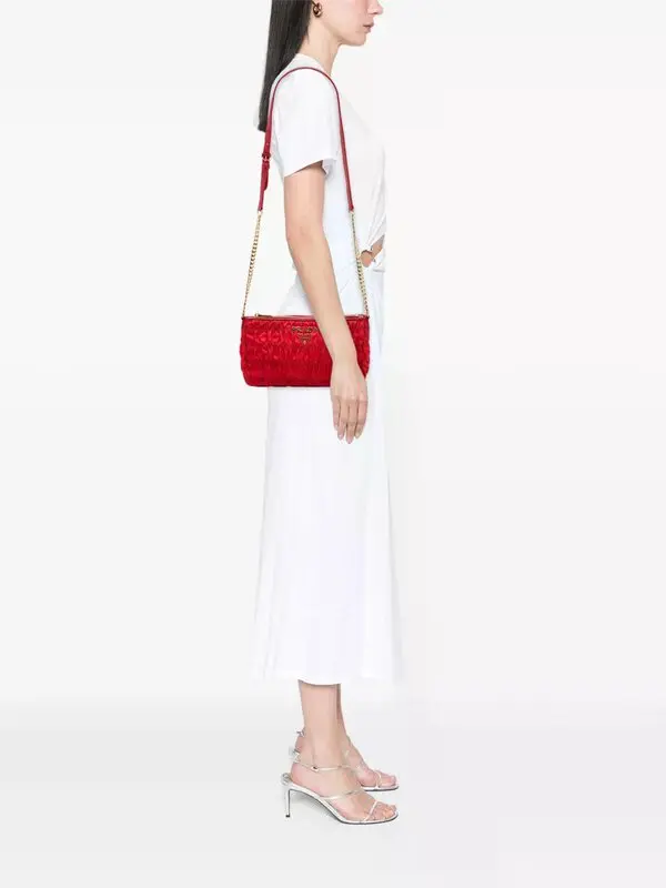 Prada Tessuto Gaufre Crossbody Bag