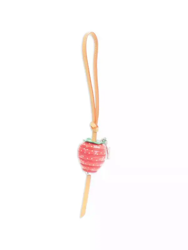 LOUIS VUITTON Strawberry Bag Charm - Red