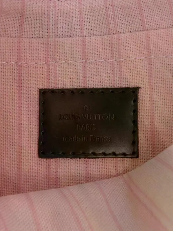 LOUIS VUITTON Damier Ebene Neverfull Mm Pouch