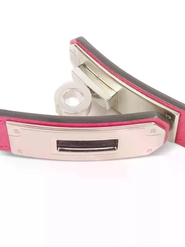 Hermès Kelly Turn-lock Leather Belt - Pink