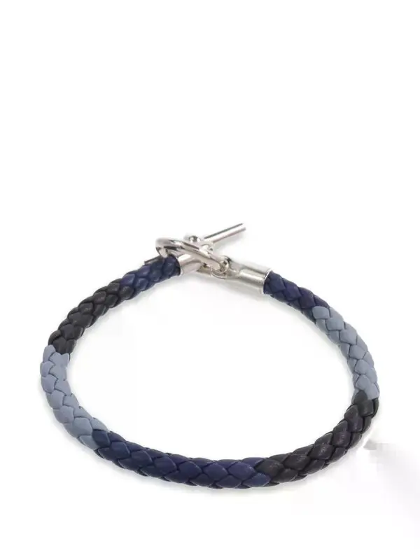 Hermès Glenan Engraved-logo Bracelet
