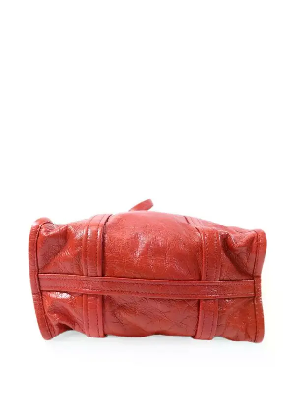 Balenciaga Bazar Leather Tote Bag