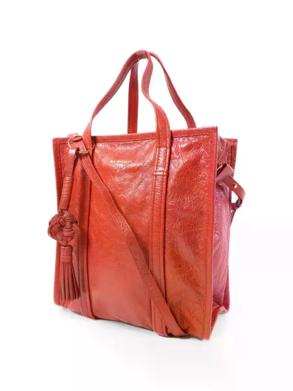 Balenciaga Bazar Leather Tote Bag
