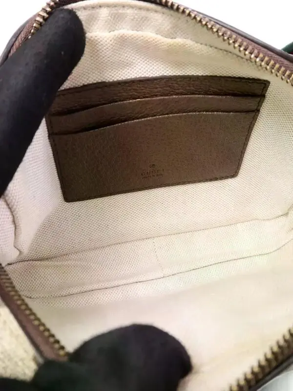 Gucci Gg Supreme Web Shoulder Bag