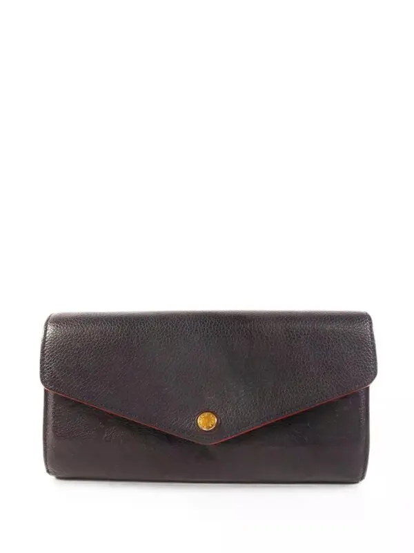 LOUIS VUITTON Sarah Monogram Empreinte Wallet - Blue