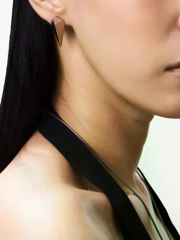 Rick Owens Hollywood Mini Pyramid Earring