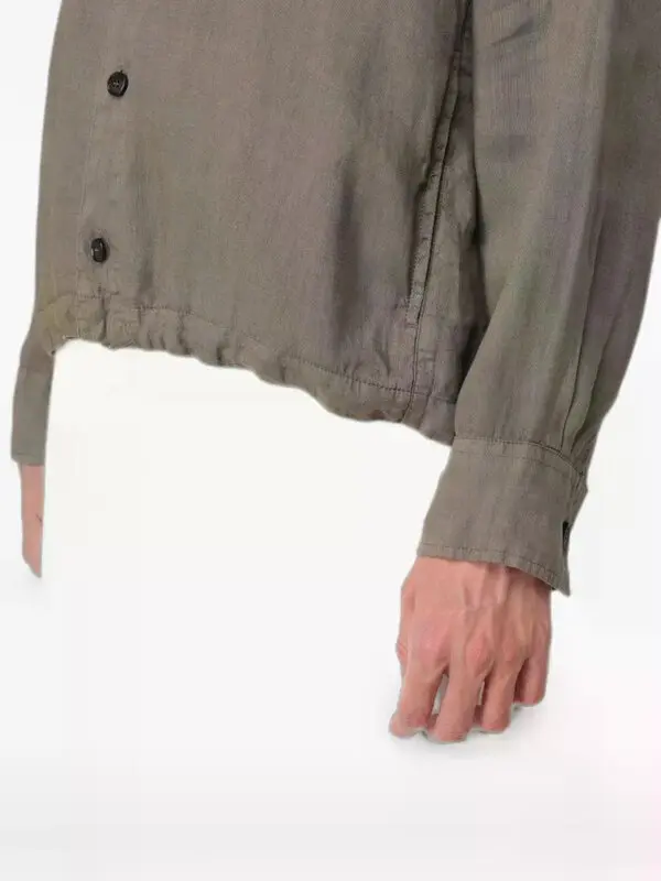 Emporio Armani Linen Hoodie