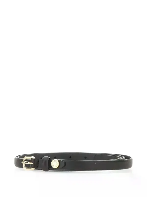 GIANNI CHIARINI Calf Leather Belt With Buckle Fastening - Black