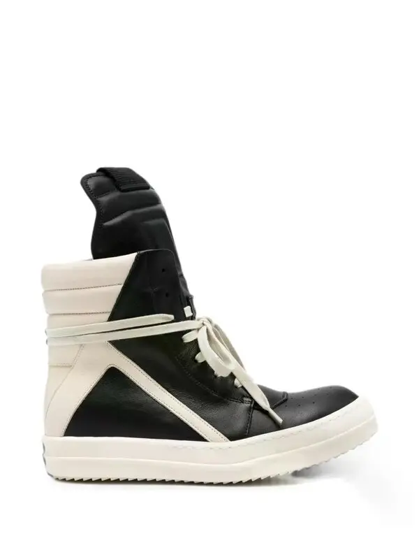 Rick Owens Geobasket High-top Sneakers - Black