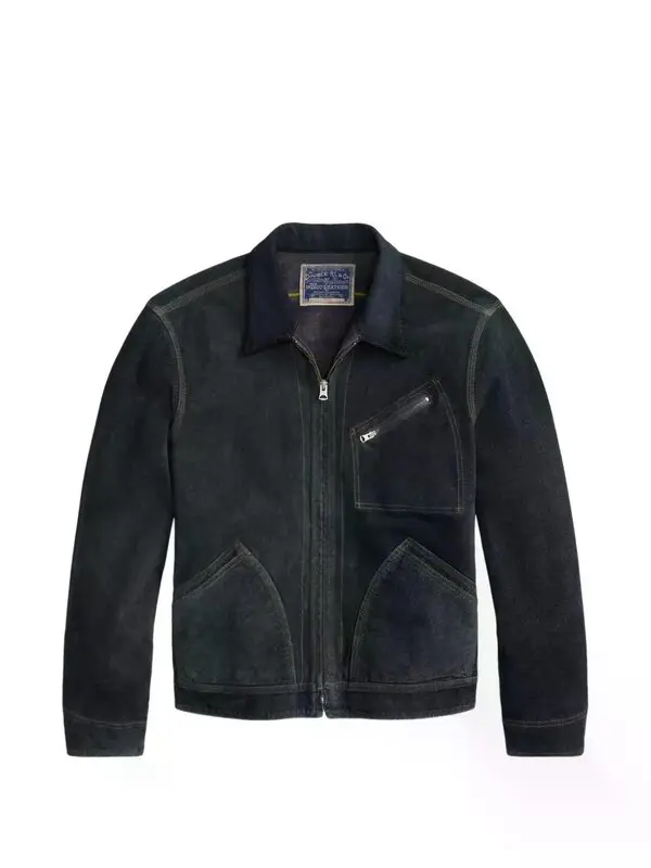Ralph Lauren Suede Zip Jacket