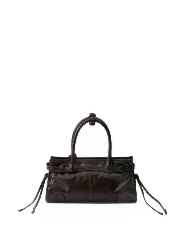Prada Bonnie Leather Mini-bag - Brown