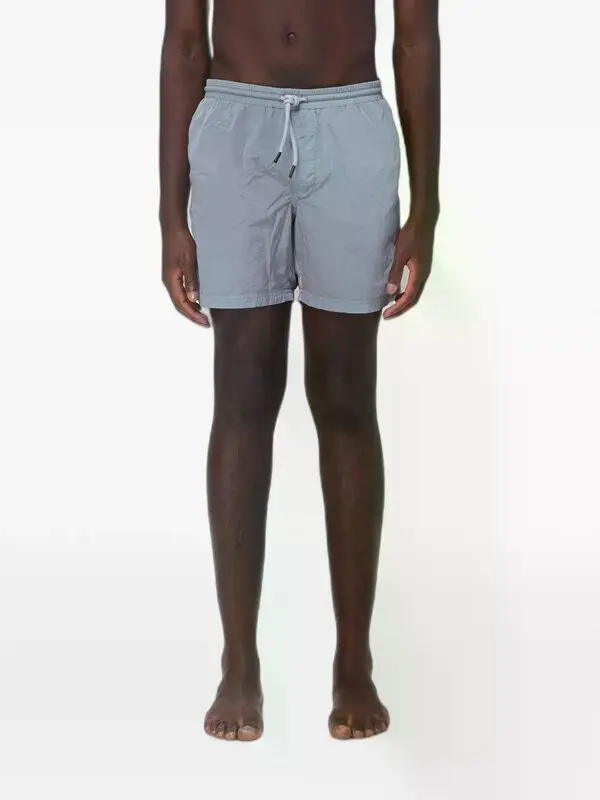BLAUER. Boxer Drawstring Swim Shorts