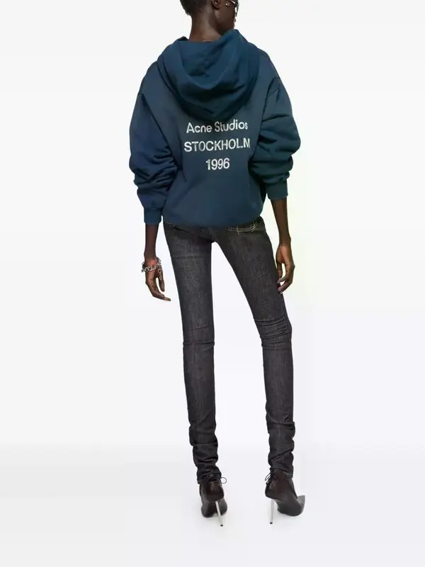 Acne Studios Logo Print Hoodie