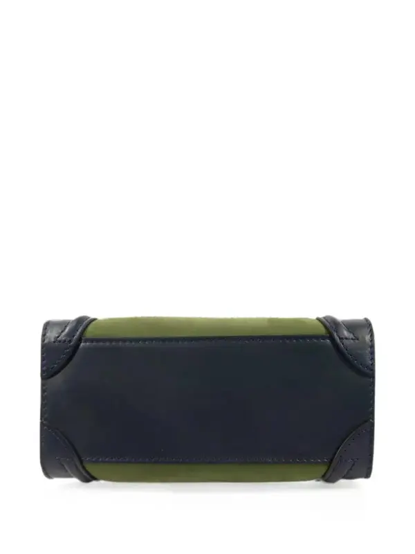 Celine Nano Luggage Tote Bag - Green