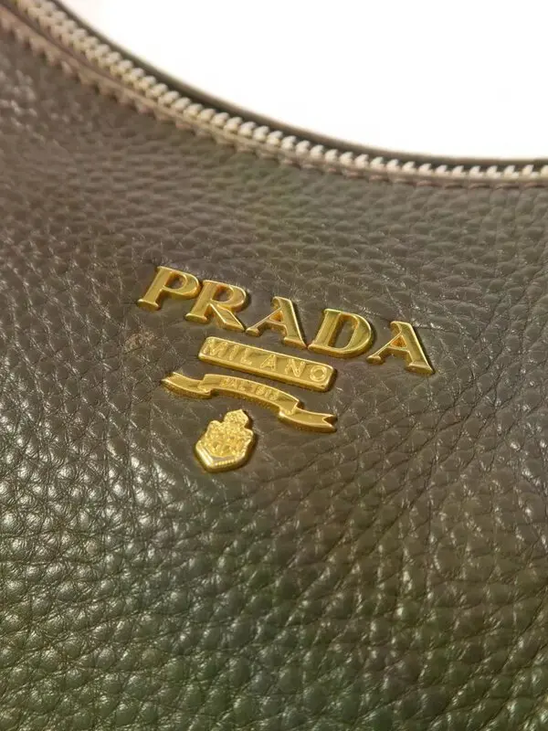 Prada Grained Leather Shoulder Bag