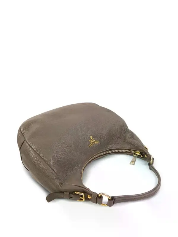 Prada Grained Leather Shoulder Bag