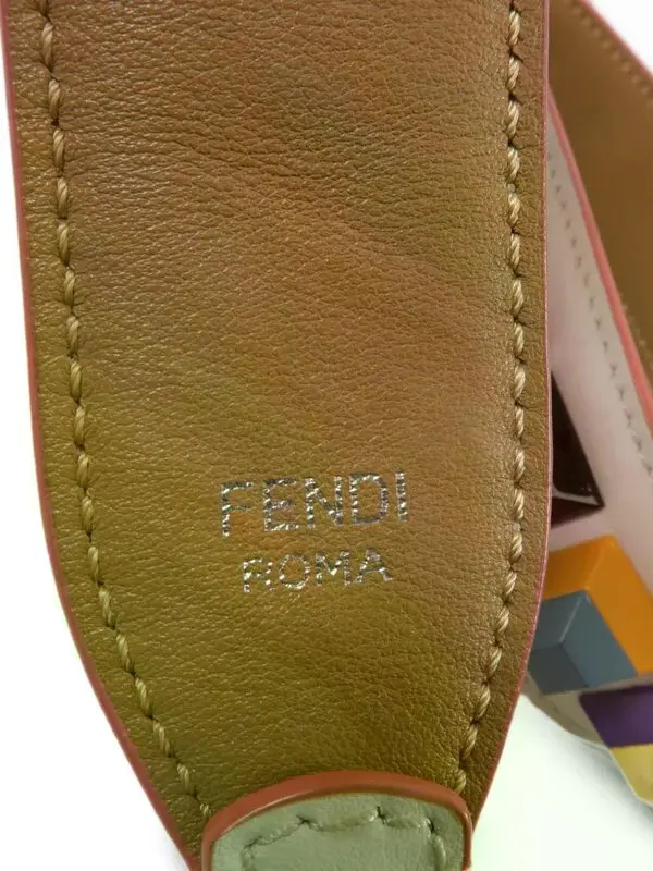 Fendi Strap You Studded Shoulder Strap