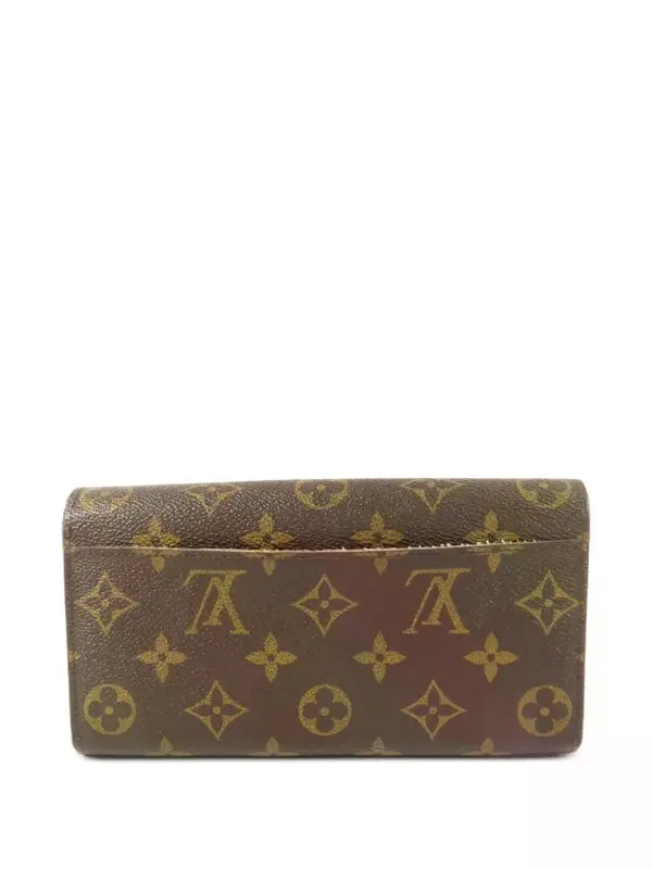 LOUIS VUITTON Sarah Monogram Wallet - Brown