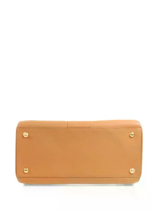 Delvaux Brillant Leather Tote Bag